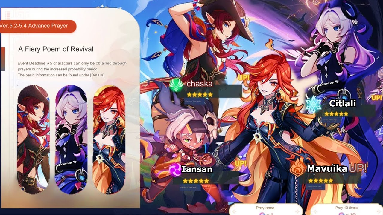 New Characters in Natlan! No Capitano & Xbalanque prediction - Genshin ...
