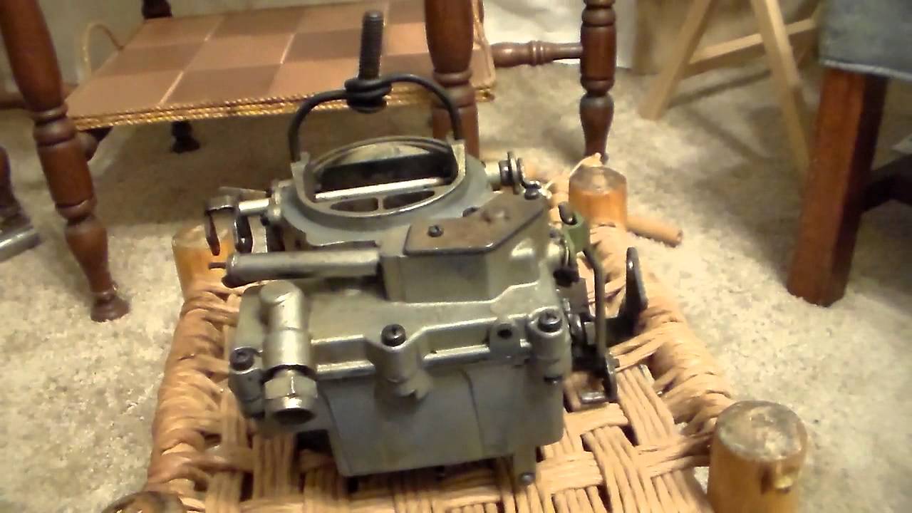 1971 Dodge/Plymouth 2GV Rochester carburetor. - YouTube