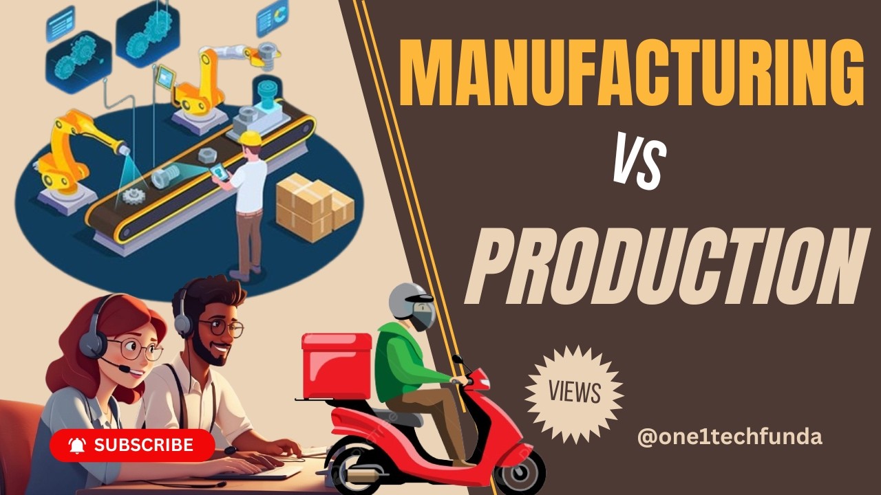 Production vs Manufacturing: What's the Difference? | Ultimate ...