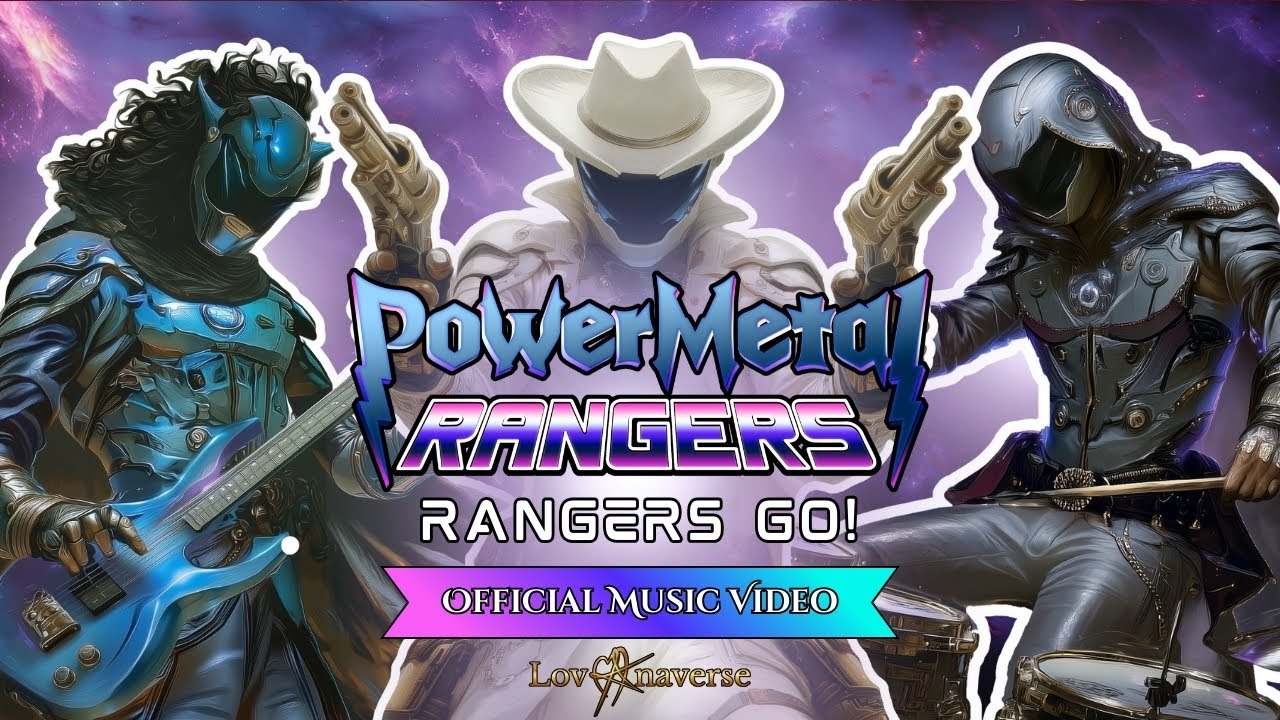 Power Metal Rangers - Rangers Go! (Official Music Video) - YouTube