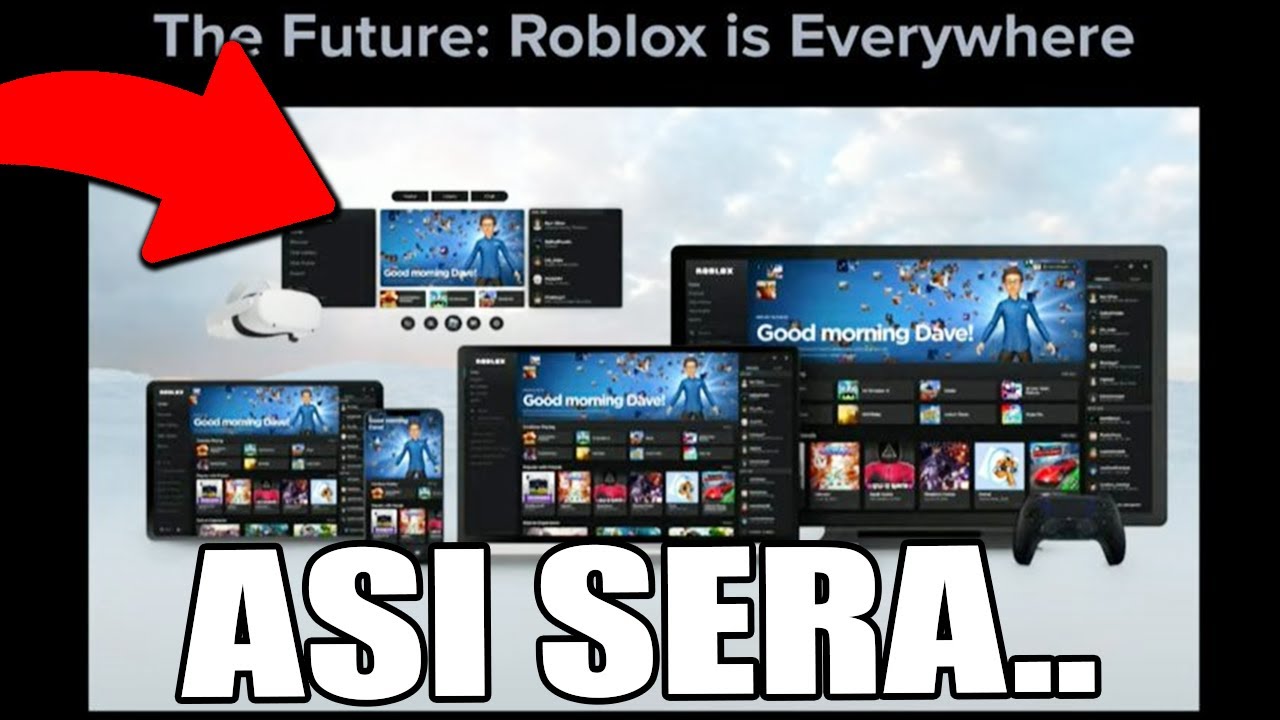 👉 *Nuevo* ASI SERA EL MENU DE ROBLOX EN EL FUTURO!! (Noticias) - YouTube