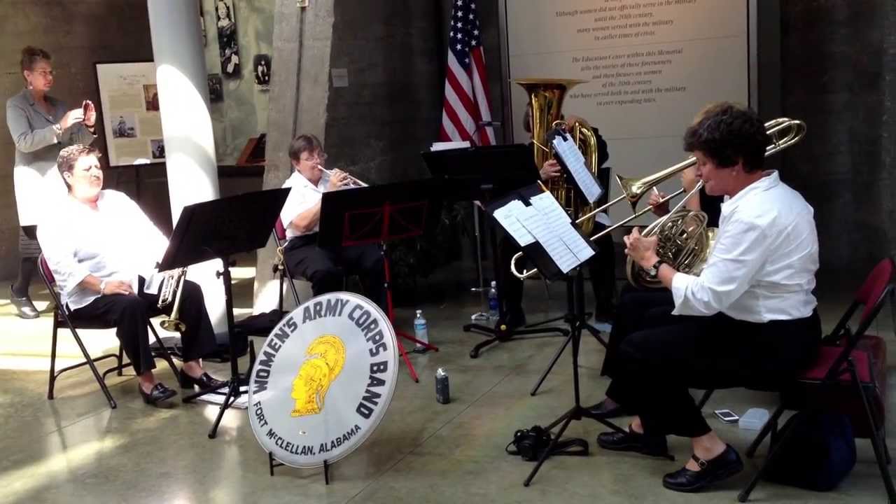 "When I'm Sixty-Four" by the WAC Band Brass Quintet - YouTube
