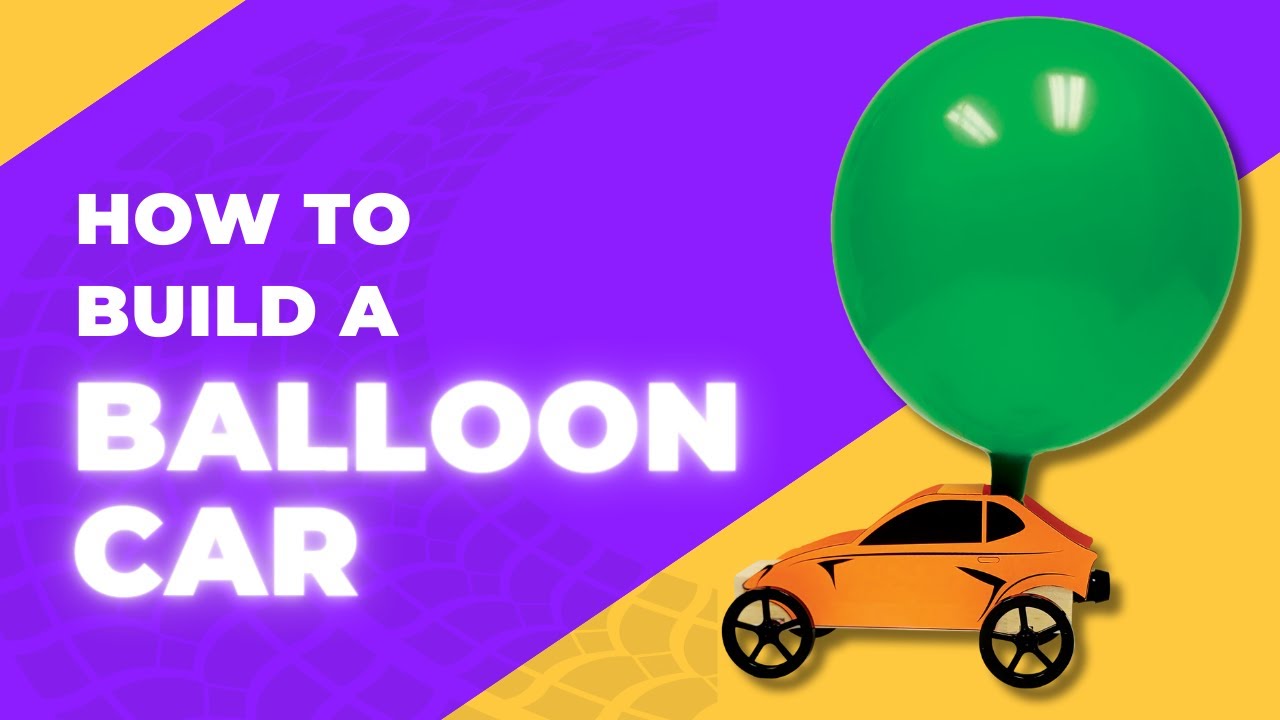 Build a Balloon 🎈 Powered Car 🚙. || Hardware Science - YouTube