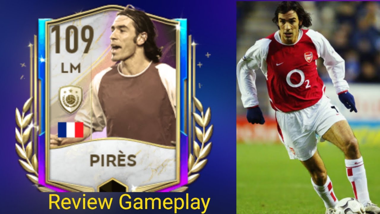 109 Robert Pires player review Gameplay fifa mobile 23 Ucl - YouTube