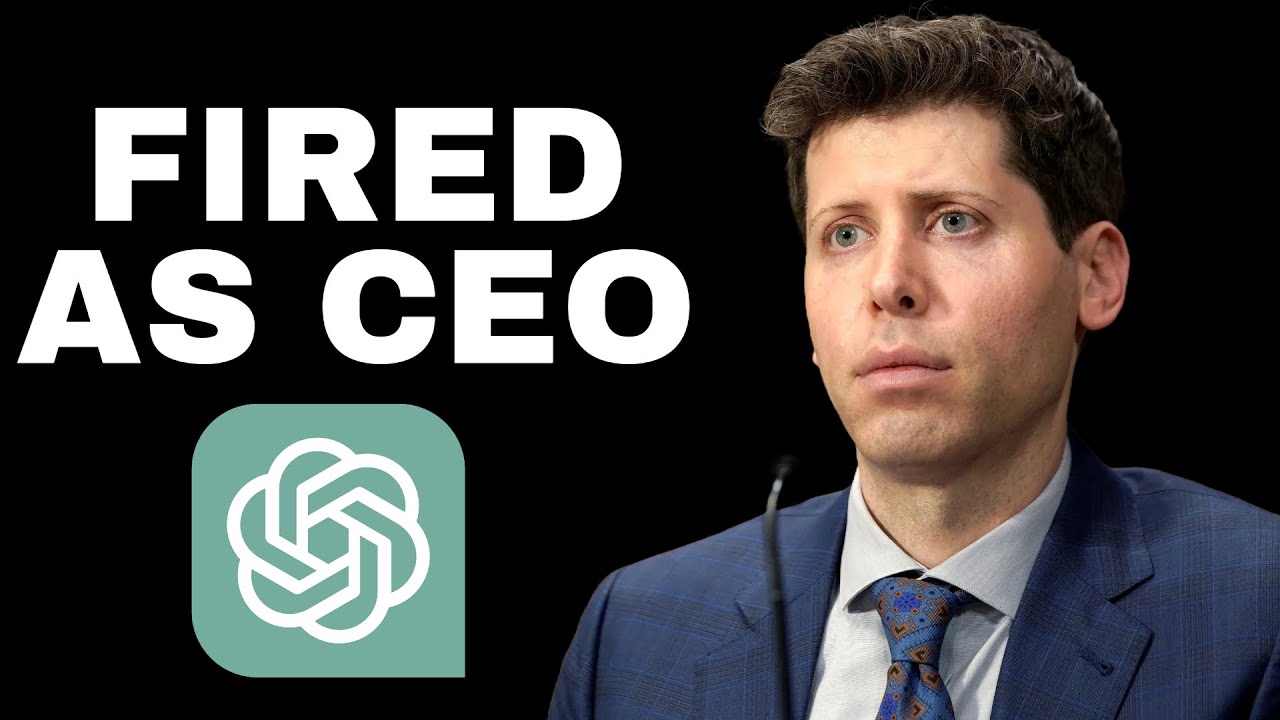 Sam Altman Fired as CEO of OpenAI ChatGPT - YouTube