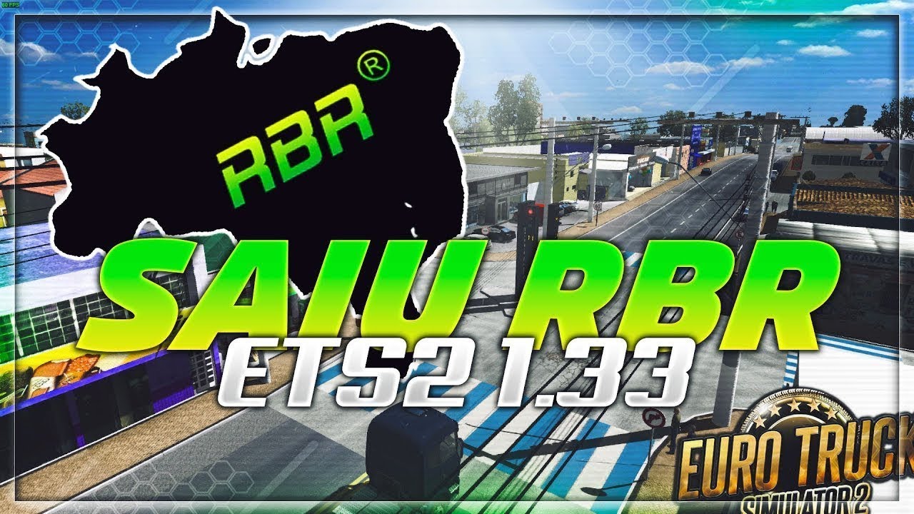 MAPA RBR MAPA 1.33 EURO TRUCK 2!!!!!!!!!!!!!!!!salve - YouTube