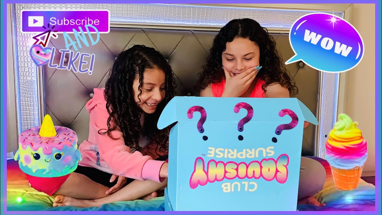 WOW Club Squishy Surprise BOX See whats inside 🦄 - YouTube