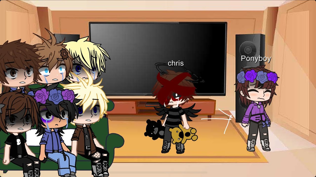 Outsiders react to ponyboy as Chris/cc - YouTube