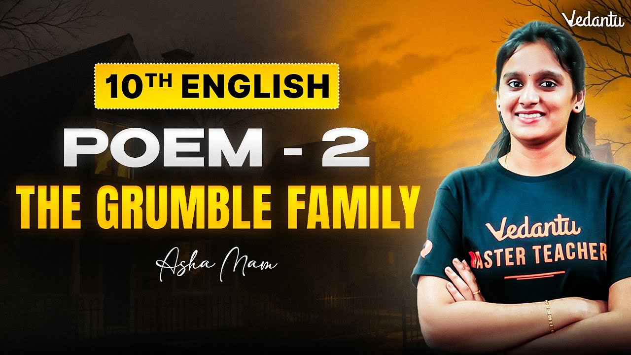 10th English | Poem 2 - Grumble Family | Explanation + Figures of ...