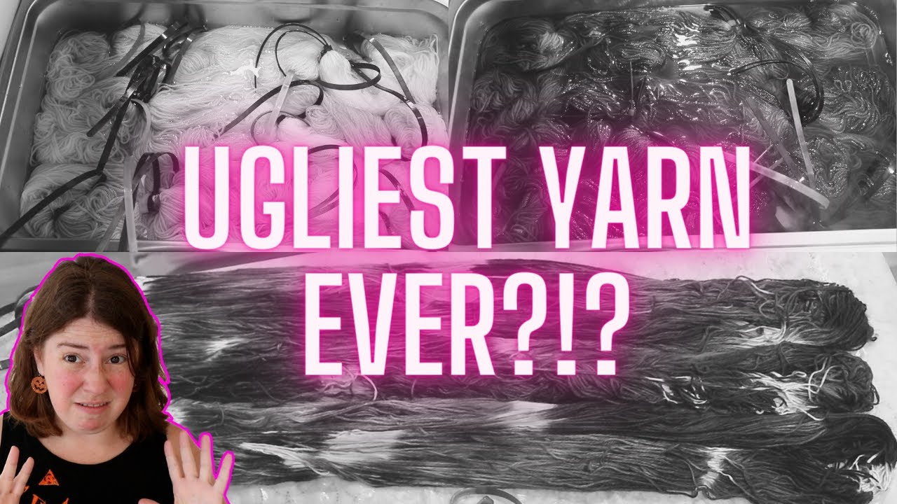 Dyepot Weekly #357 - The Ugliest Yarn I've Ever Dyed: Is this ...