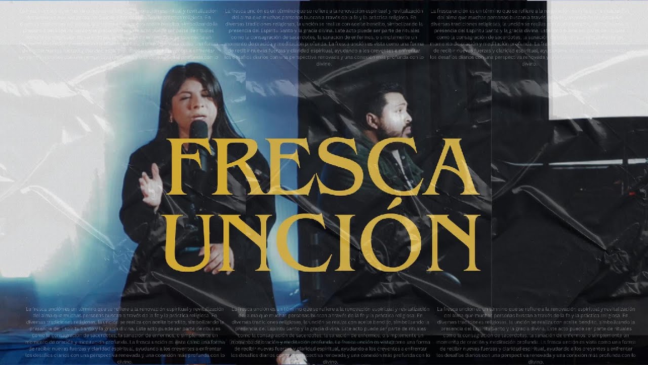 Fresca Unción - Cover - JENN - Musica Cristiana - YouTube