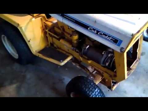 IH Cub Cadet 147 Restoration 1 - YouTube