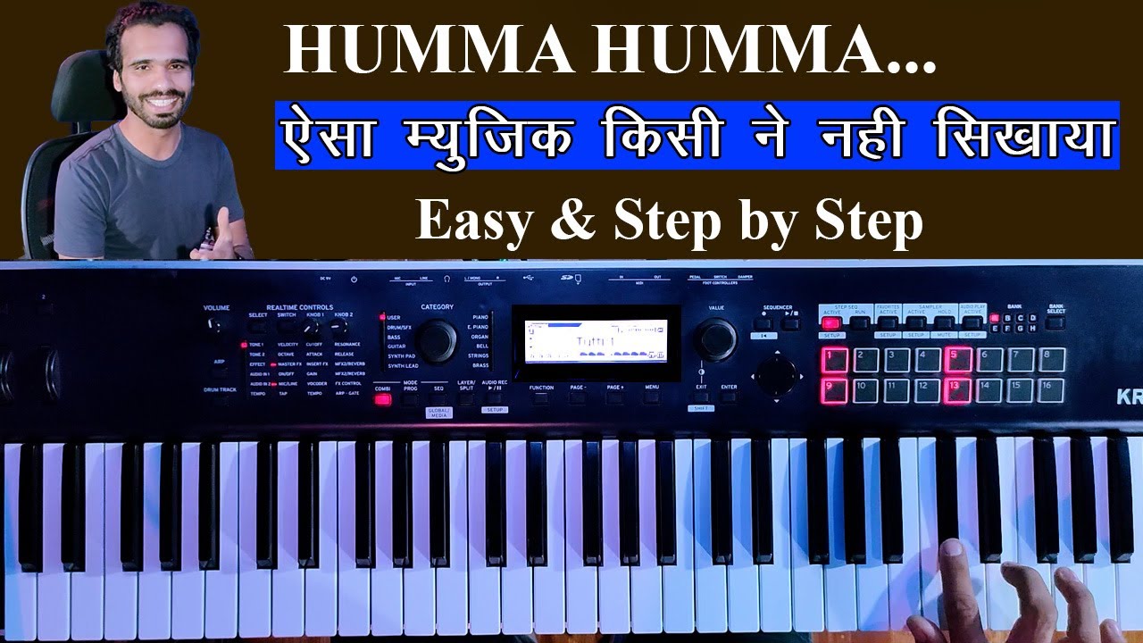 A R RAHMAN BEST MUSIC- The Humma Humma Song... | EASY & SIMPLE PIANO ...