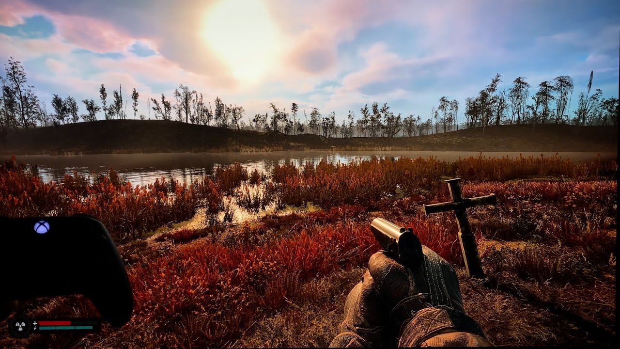 💕☢️This is what STALKER 2 looks like on Xbox Series X on the LG Oled C3 ...