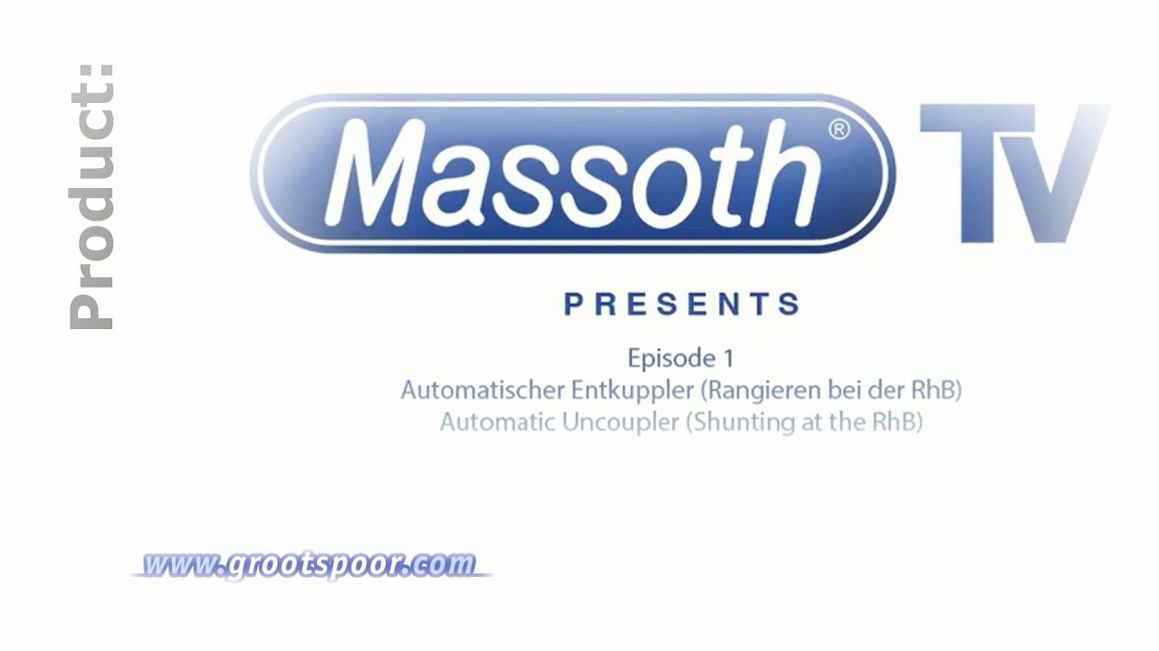 #0135 Product: Massoth TV 001 - YouTube