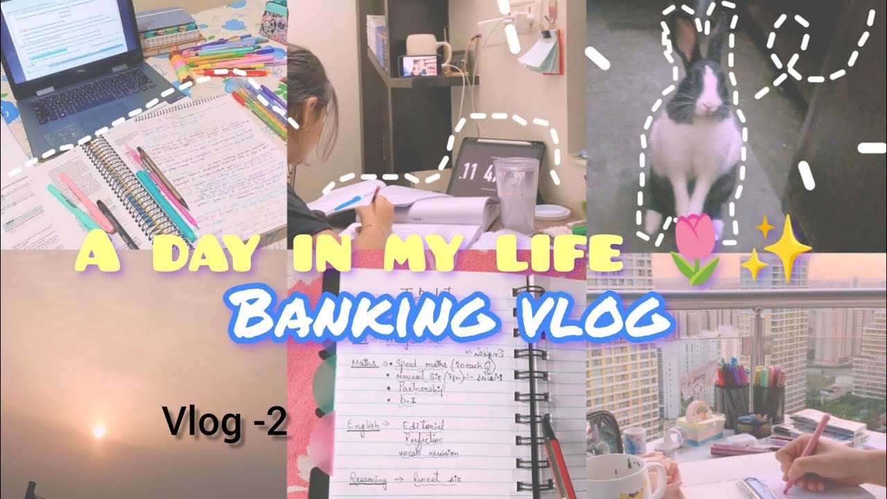 A day in my life🌷 Banking life | Vlog -2| 2025-2026 RRB PO /IBPS PO/SBI ...