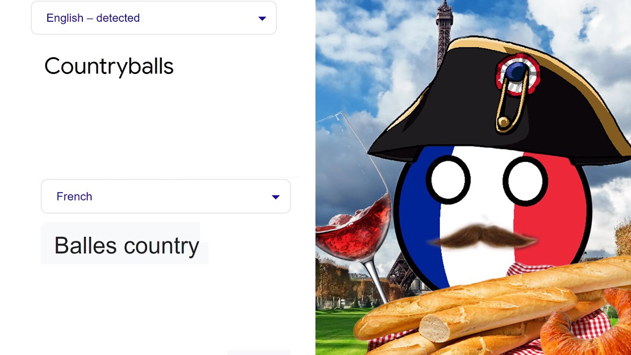 Countryballs in different languages meme - YouTube
