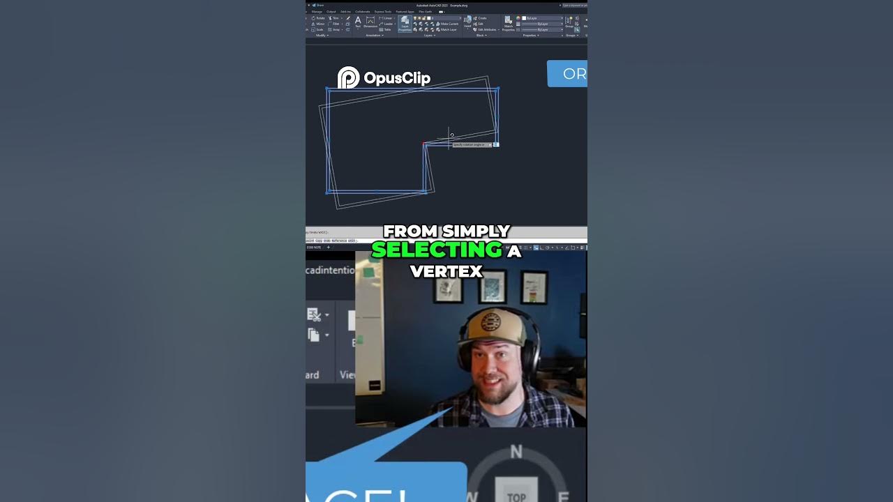 AutoCAD Vertex Tricks: Move, Rotate, Scale in Seconds! - YouTube
