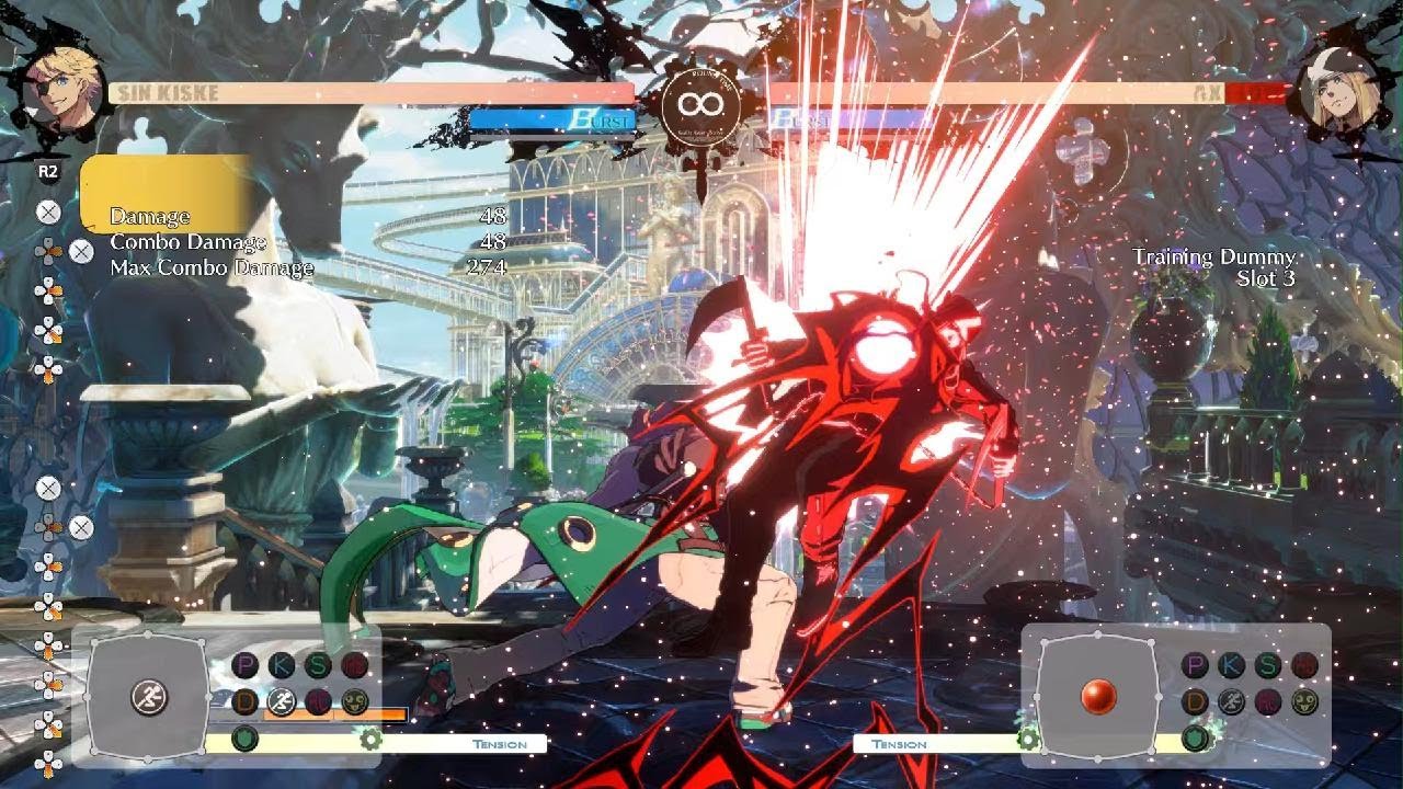 Sin Kiske Counter Combo - Guilty Gear Strive - YouTube