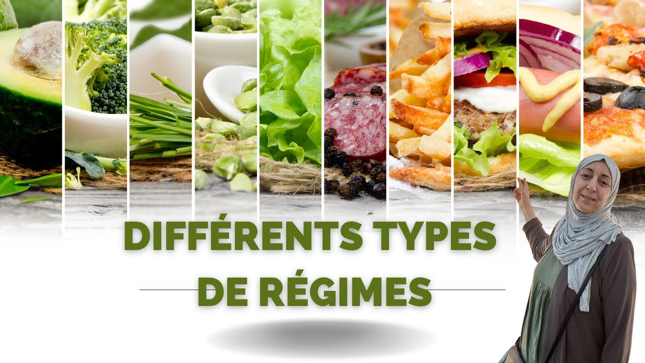 Différents types de régimes alimentaires - YouTube