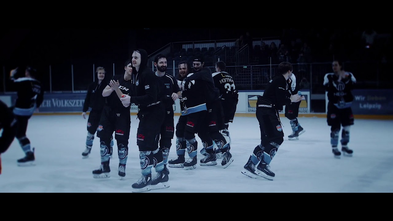 EXA IceFighters Leipzig - After Derby - YouTube