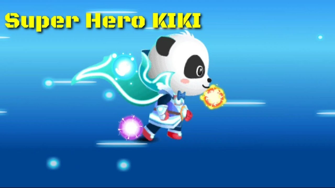 Babybus Kids Game | Super Hero Kiki Menyelamatkan Miumiu | part 1 - YouTube