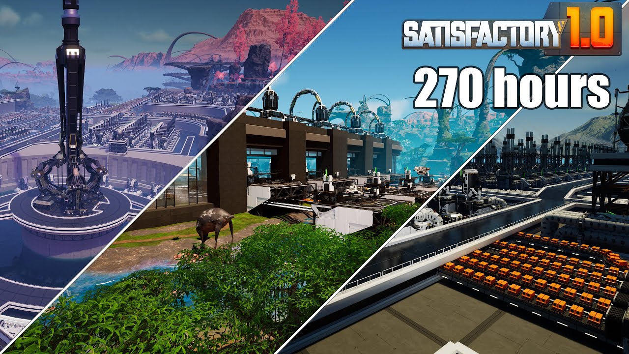 Satisfactory free world download. plus series end. - YouTube