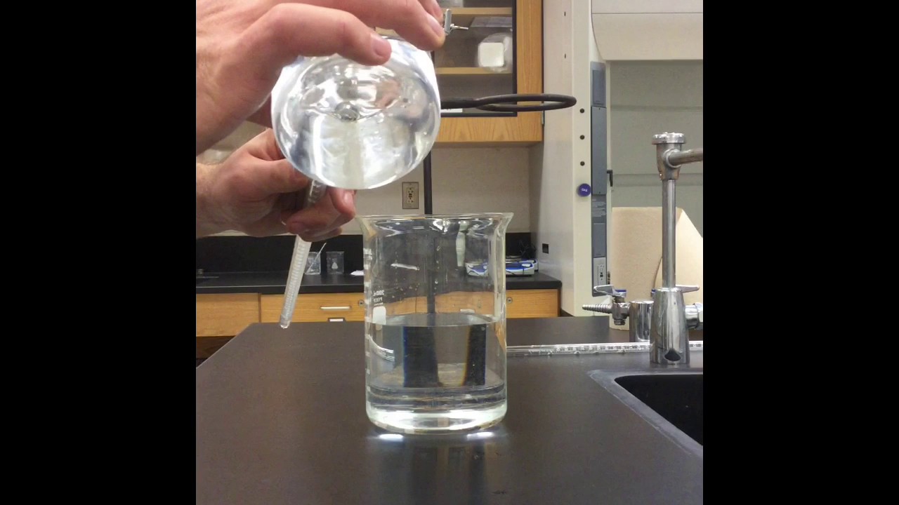 Target Gas Stoichiometry Lab - YouTube