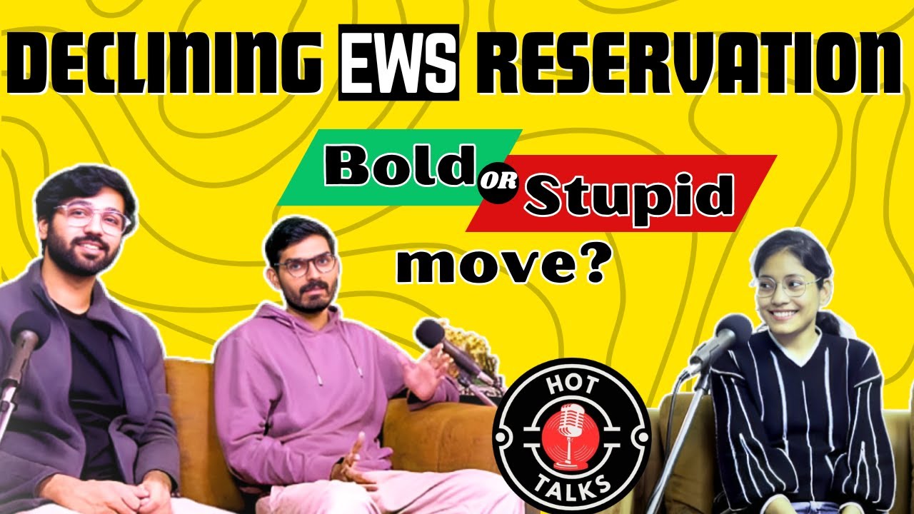 UPSC Podcast: Declining EWS Reservation: Bold or Stupid move? - YouTube