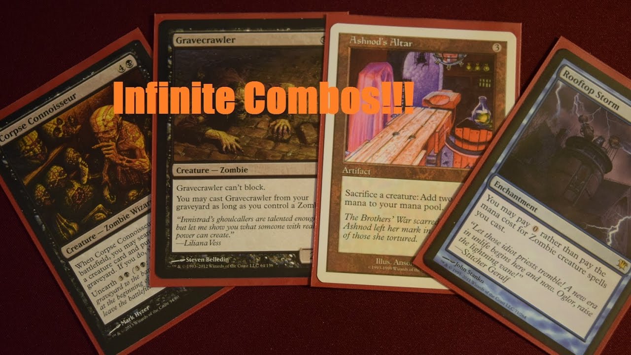 Booster Gold: Infinite Combos (Zombies, Mana) Ft. Full Commander Deck ...