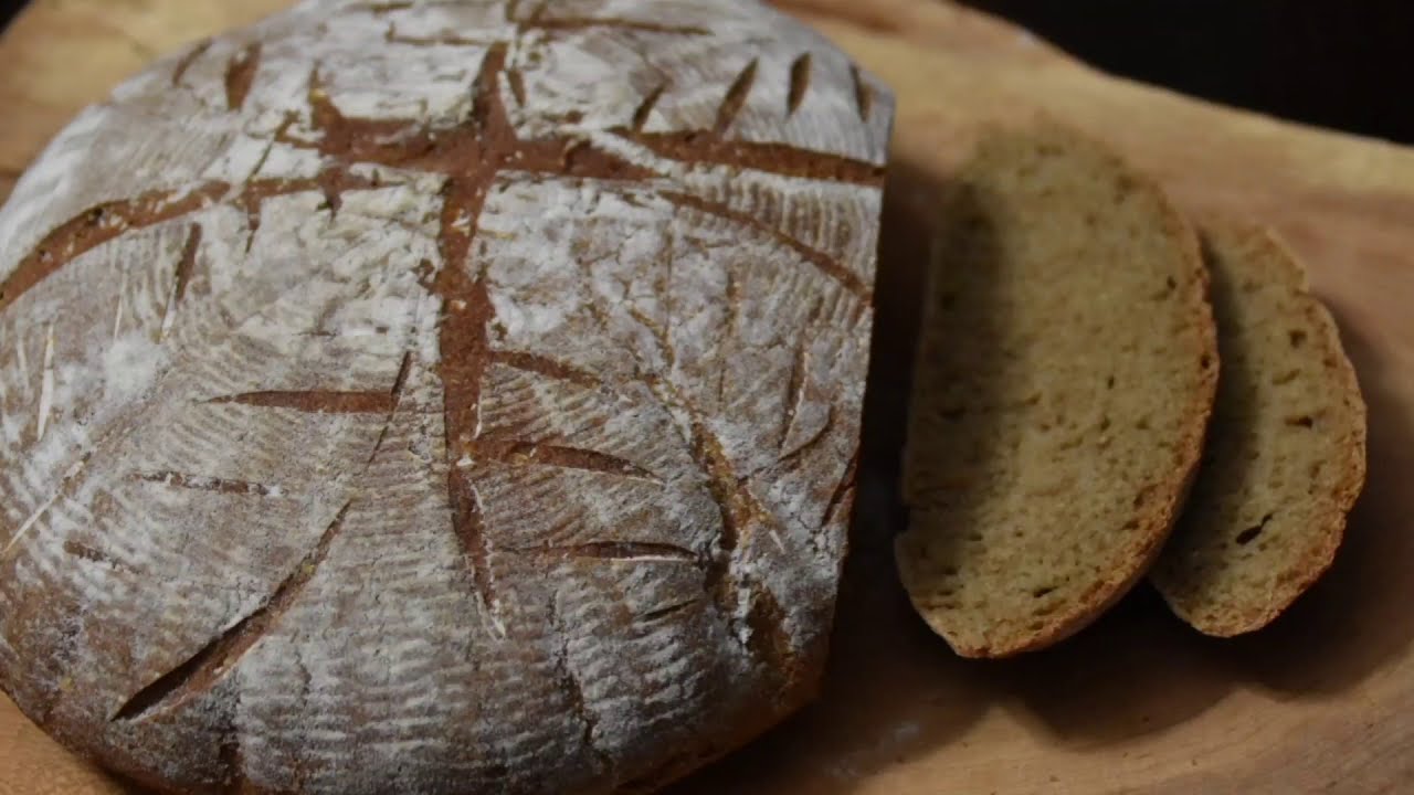 Sourdough Rye Bread. Pan de Centeno con Masa Madre. - YouTube