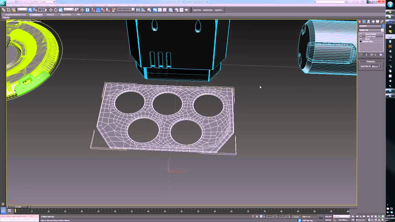 Quad Chamfer 1.4 Kink Bug - YouTube