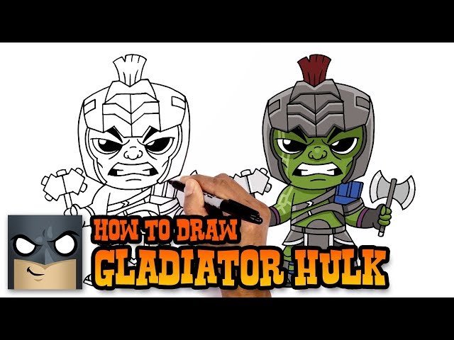 How to Draw Gladiator Hulk | Thor Ragnarok - Videos For Kids