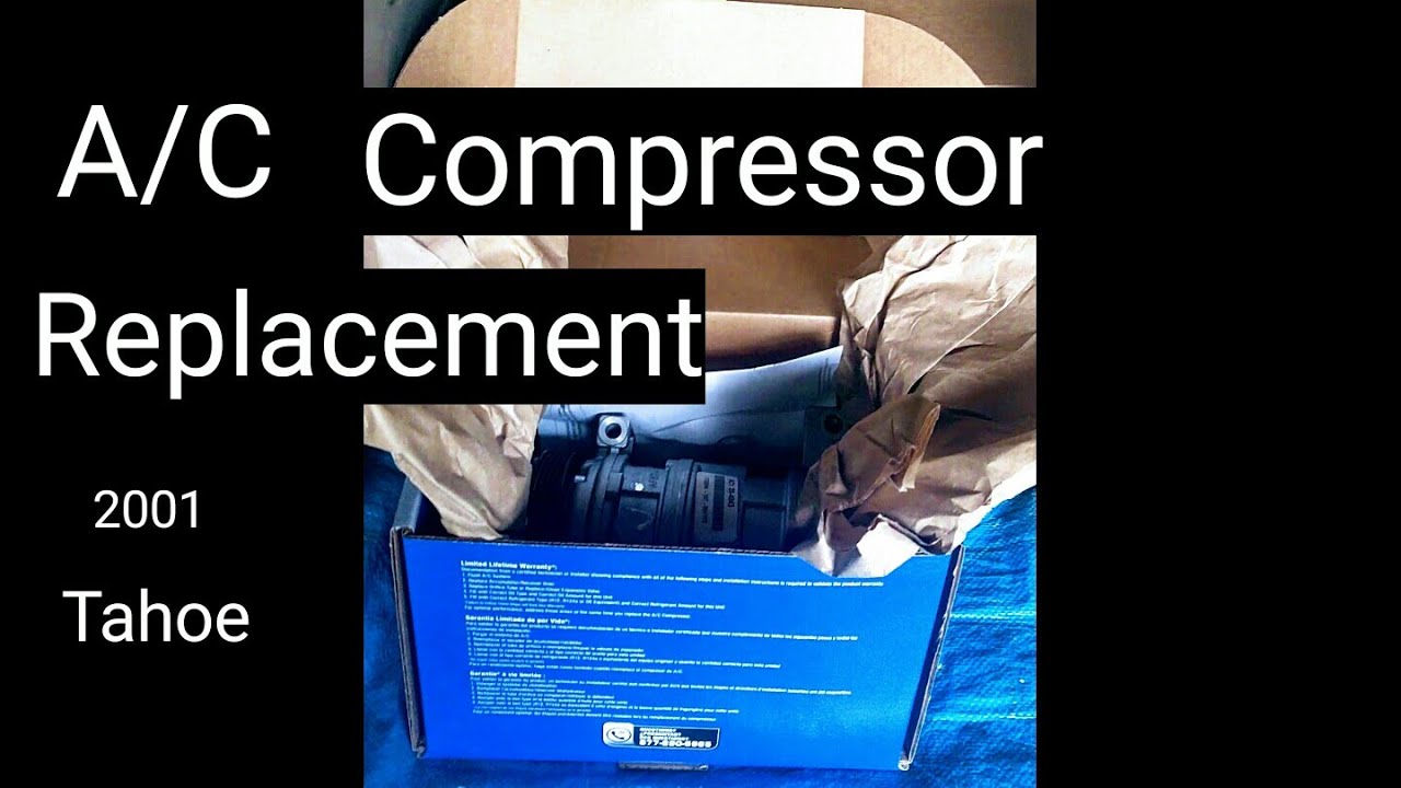 Replacing A/C Compressor - YouTube
