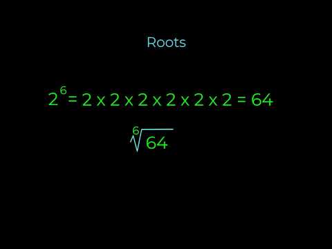 8 MATH Powers and Roots - YouTube
