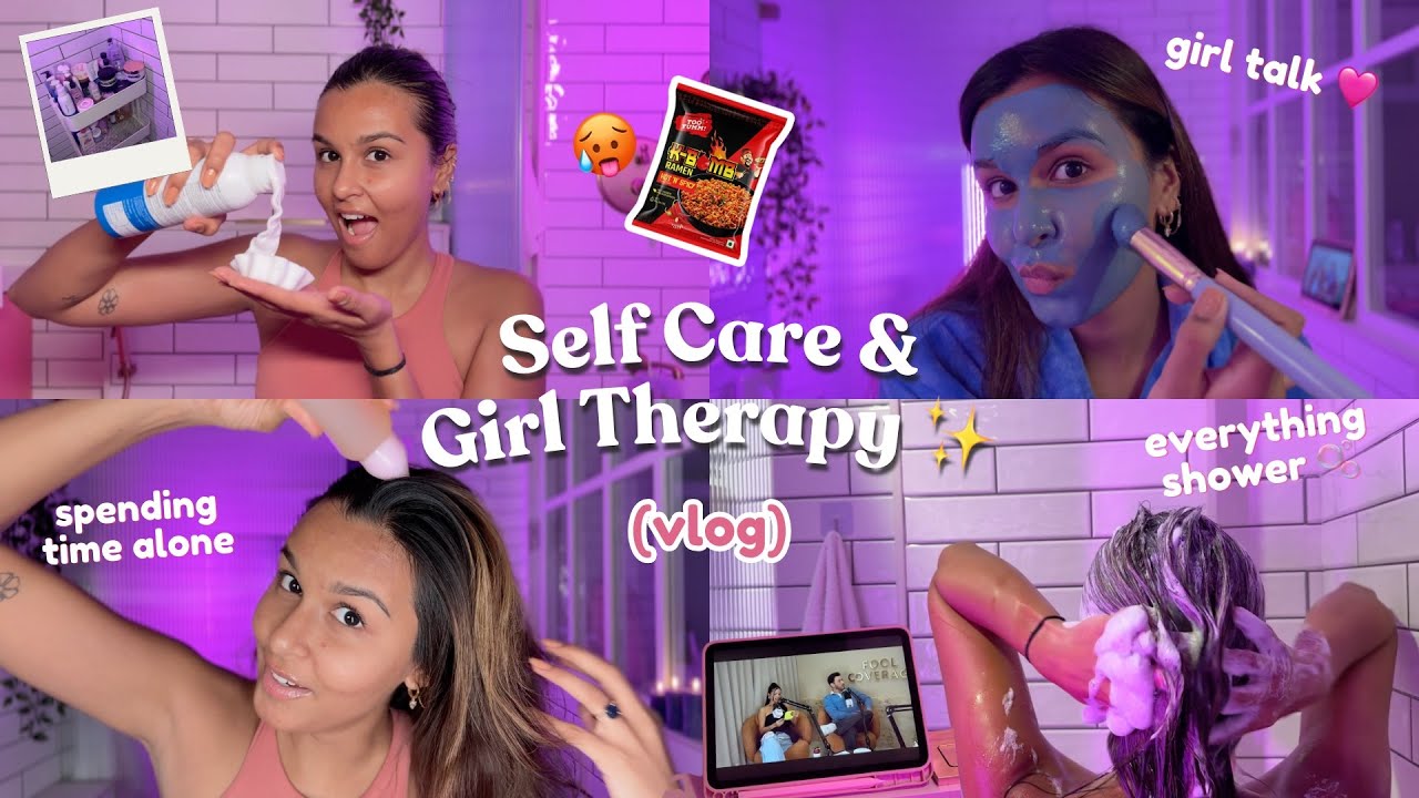 In my HEALING GIRL Era! / Self-care Vlog, Everything Shower, Solo Date ...