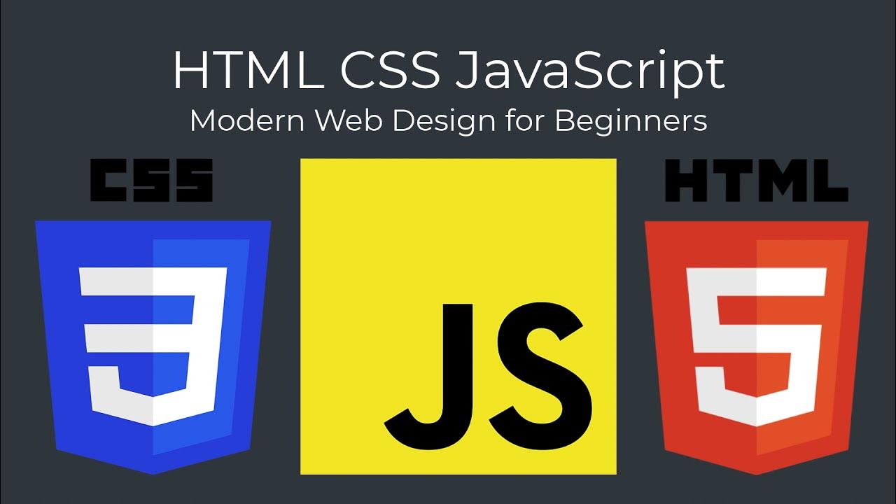 Course Modern Web Design Course learn HTML CSS and JavaScript - YouTube