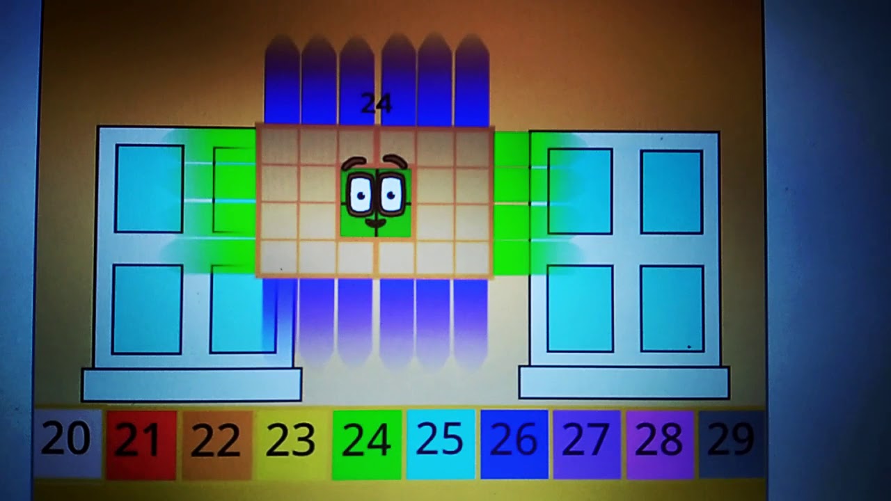 Numberblocks the twenties - YouTube