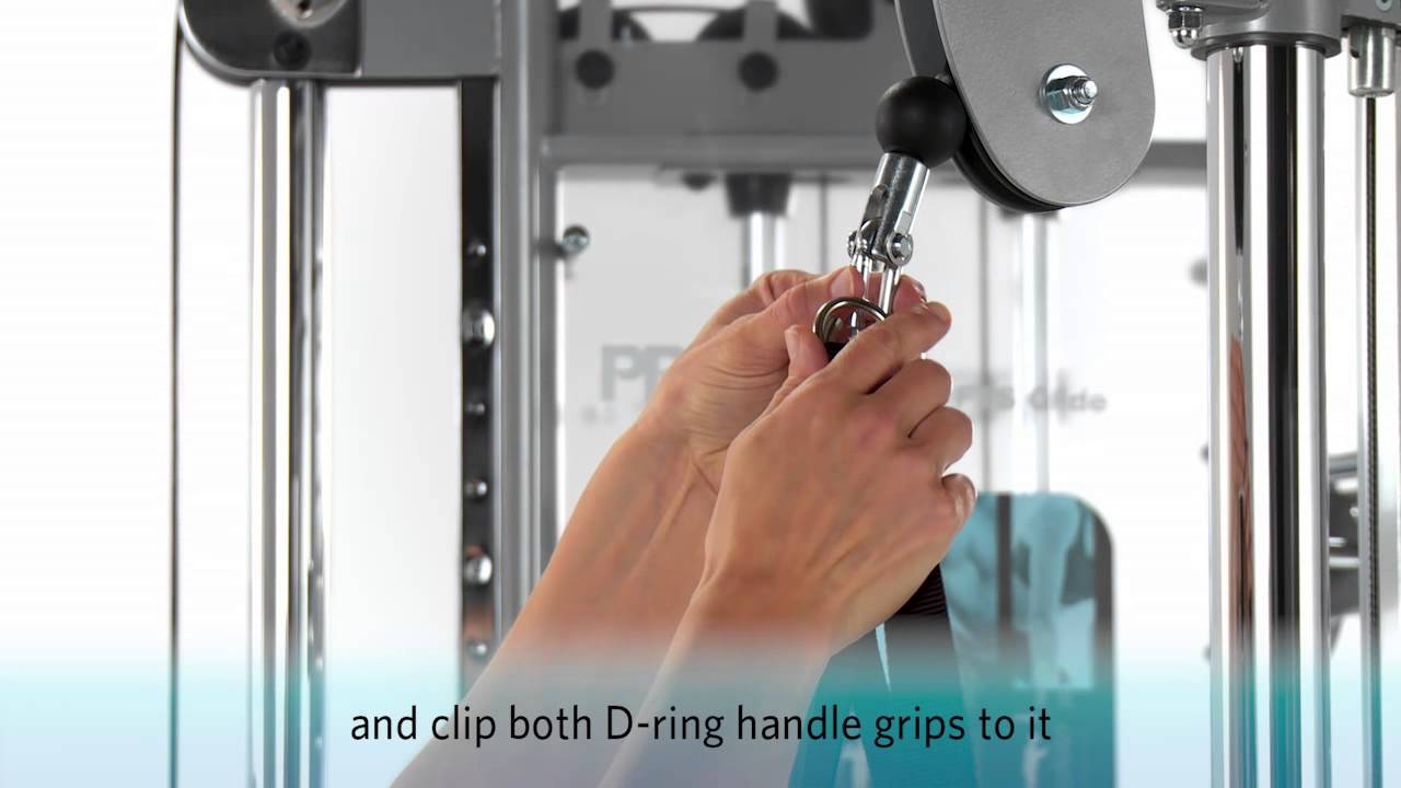 Precor Functional Training System Glide - Ab Crunch Instruction - YouTube