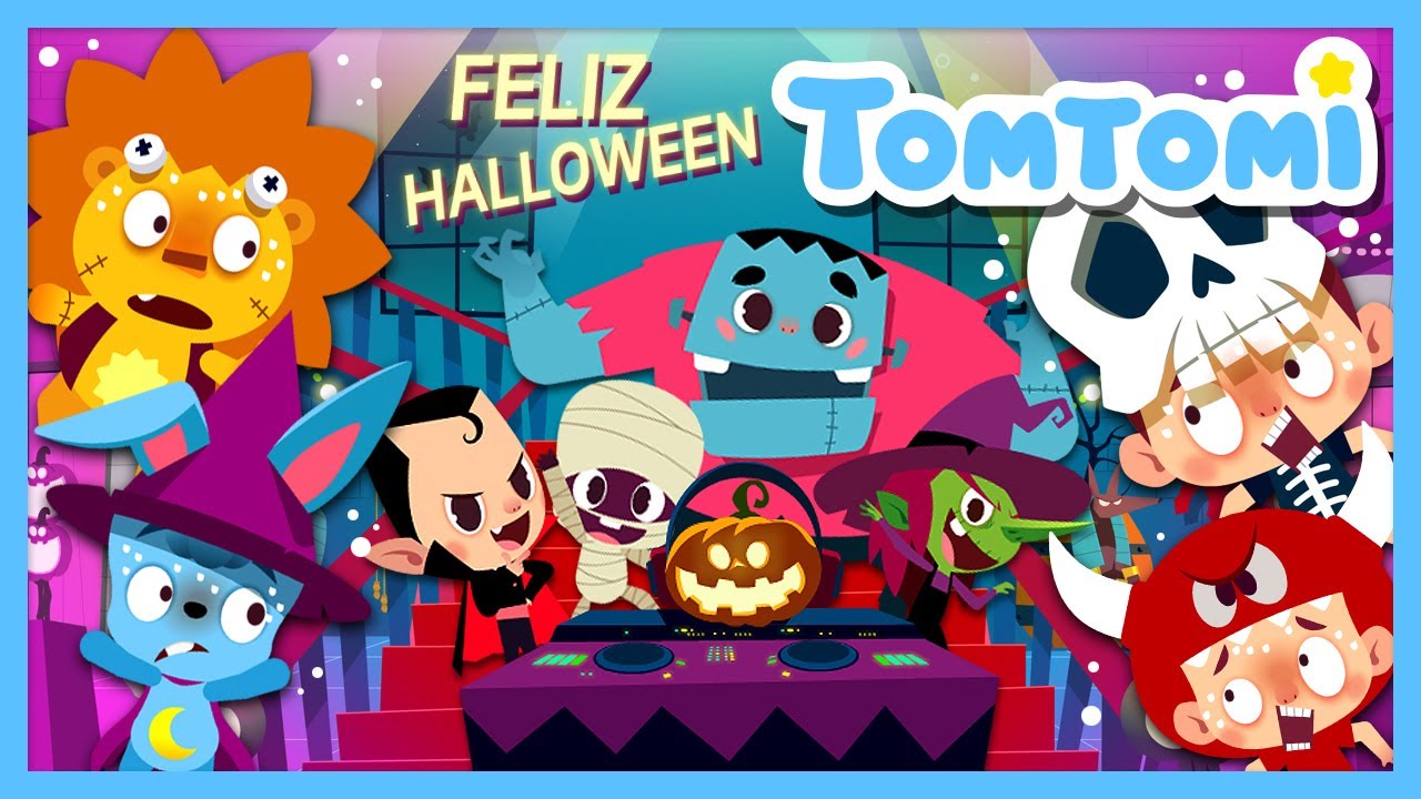 La Fiesta De Halloween 👻 | Monstruos de Halloween | Fiesta de Brujas ...