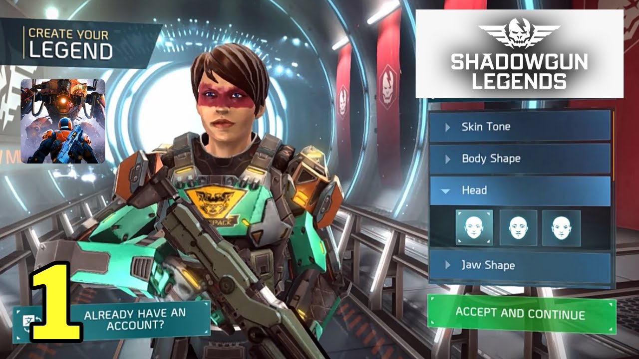 Shadowgun Legends Gameplay Part 01 #shadowgunlegends #sampeixogotgamer ...