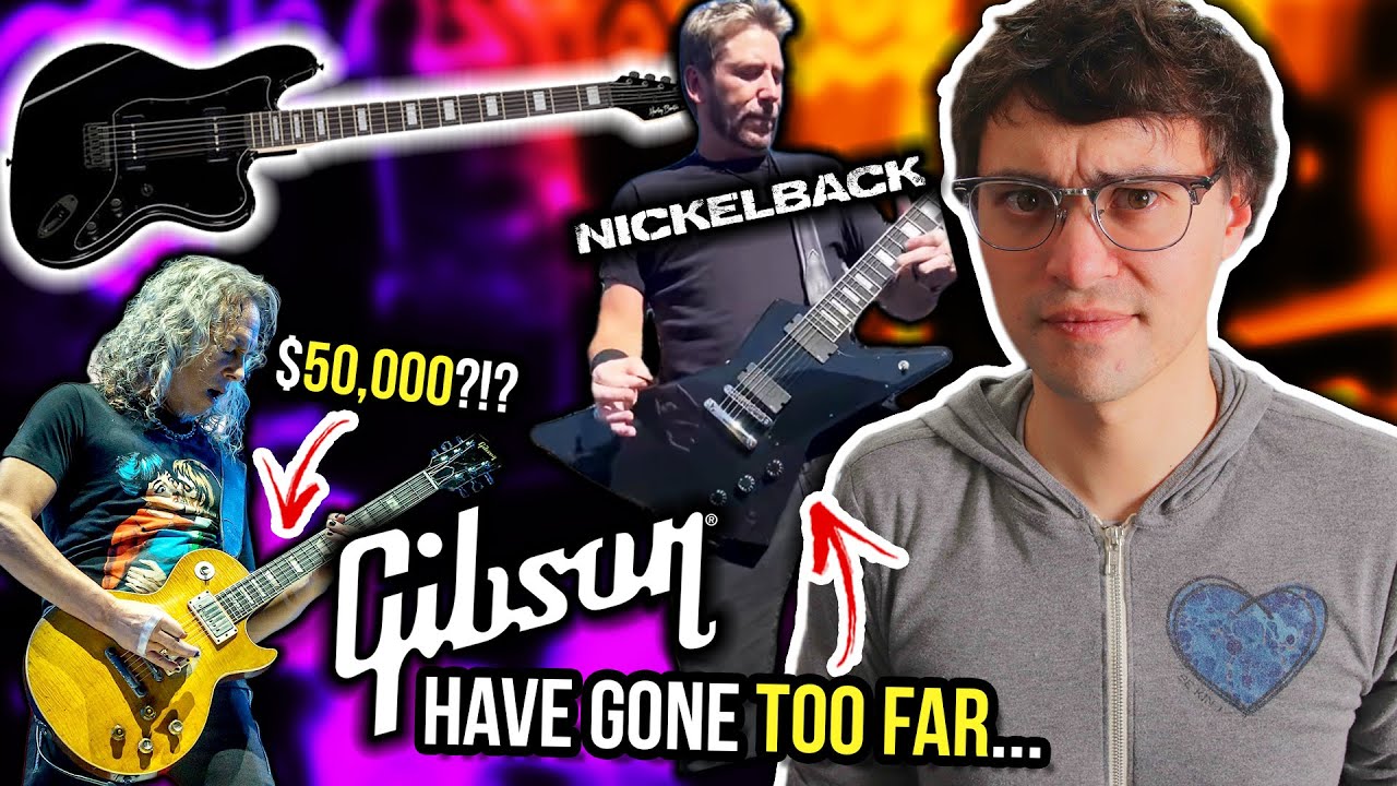 GIBSON CHAD KROEGER 7 STRING SIGNATURE 50 000 KIRK HAMMETT GREENY gibson-chad-kroeger-7-string-signature-50-000-kirk-hammett-greeny