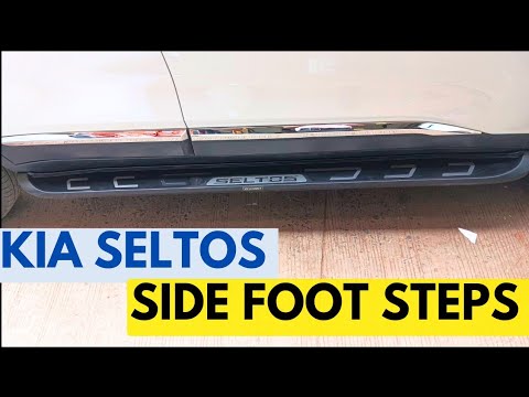 KIA SELTOS SIDE FOOT STEPS INSTALLATION 🔥 6268-777-684 - YouTube