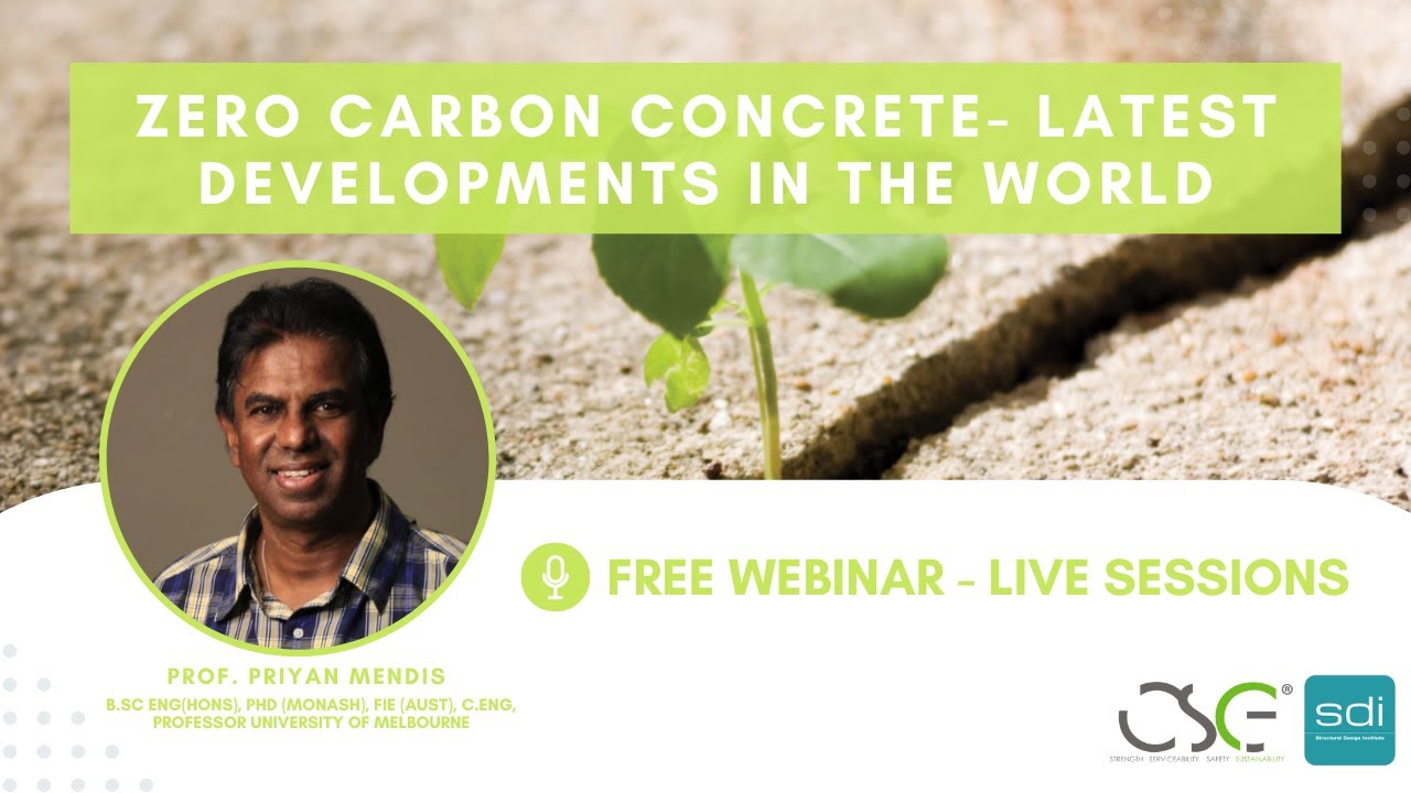 Zero Carbon Concrete - Latest Developments in the World - YouTube