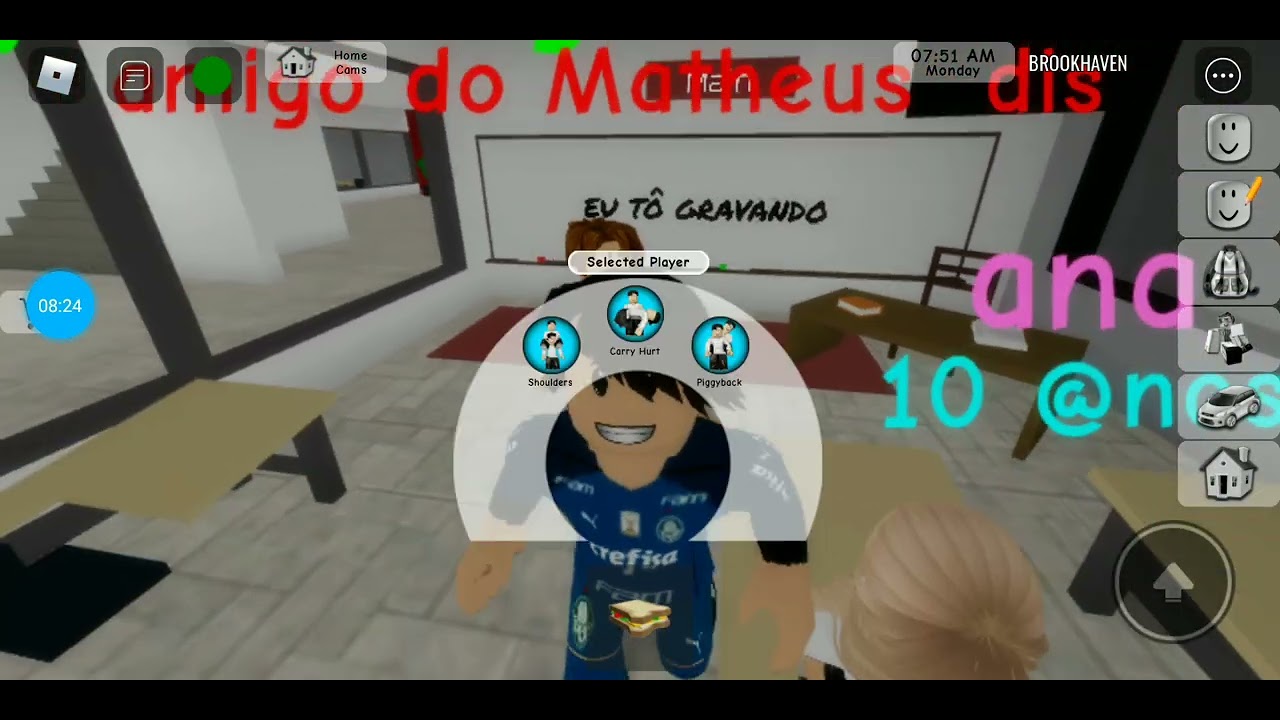 joguei roblox com o Matheus dls!!! - YouTube