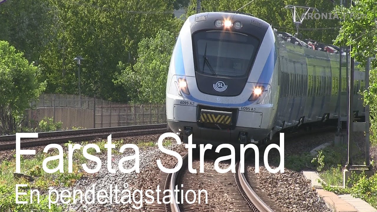 2016-05-23 Farsta Strand - En pendeltågstation - YouTube