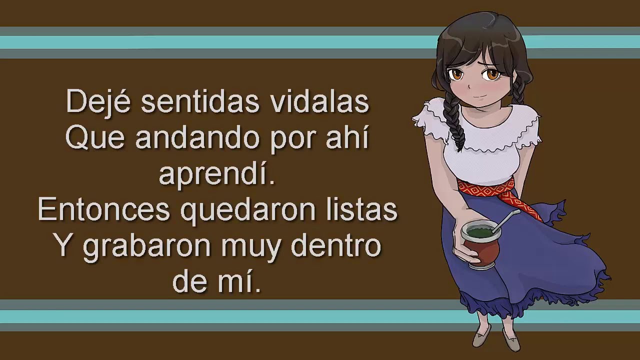 pampa de los guanacos - chango nieto (letra) - YouTube