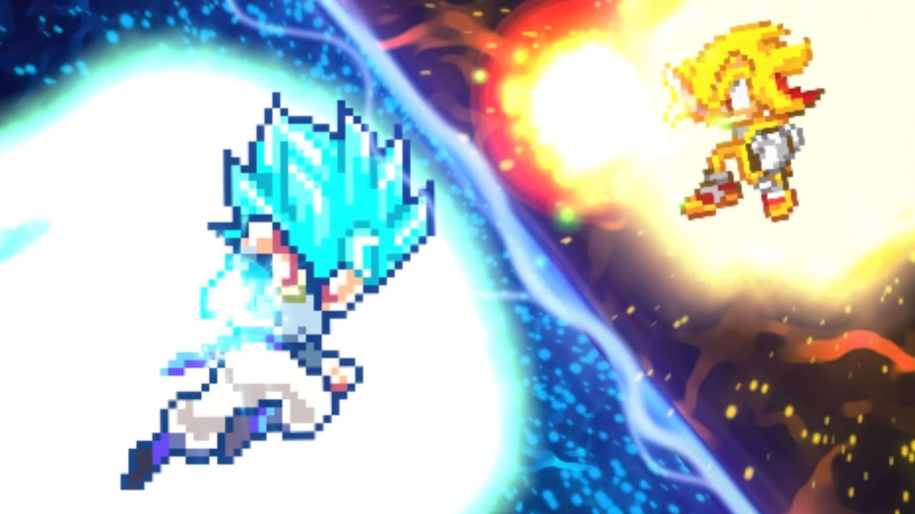 Shadic Vs Gogeta SPRITE ANIMATION BR (ANDROID) - YouTube