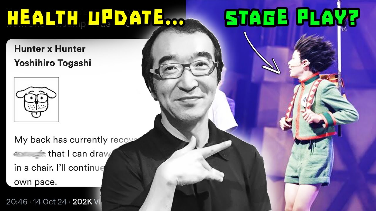 Yoshihiro Togashi Recent Health Update! 😳 | Future of the Manga - YouTube