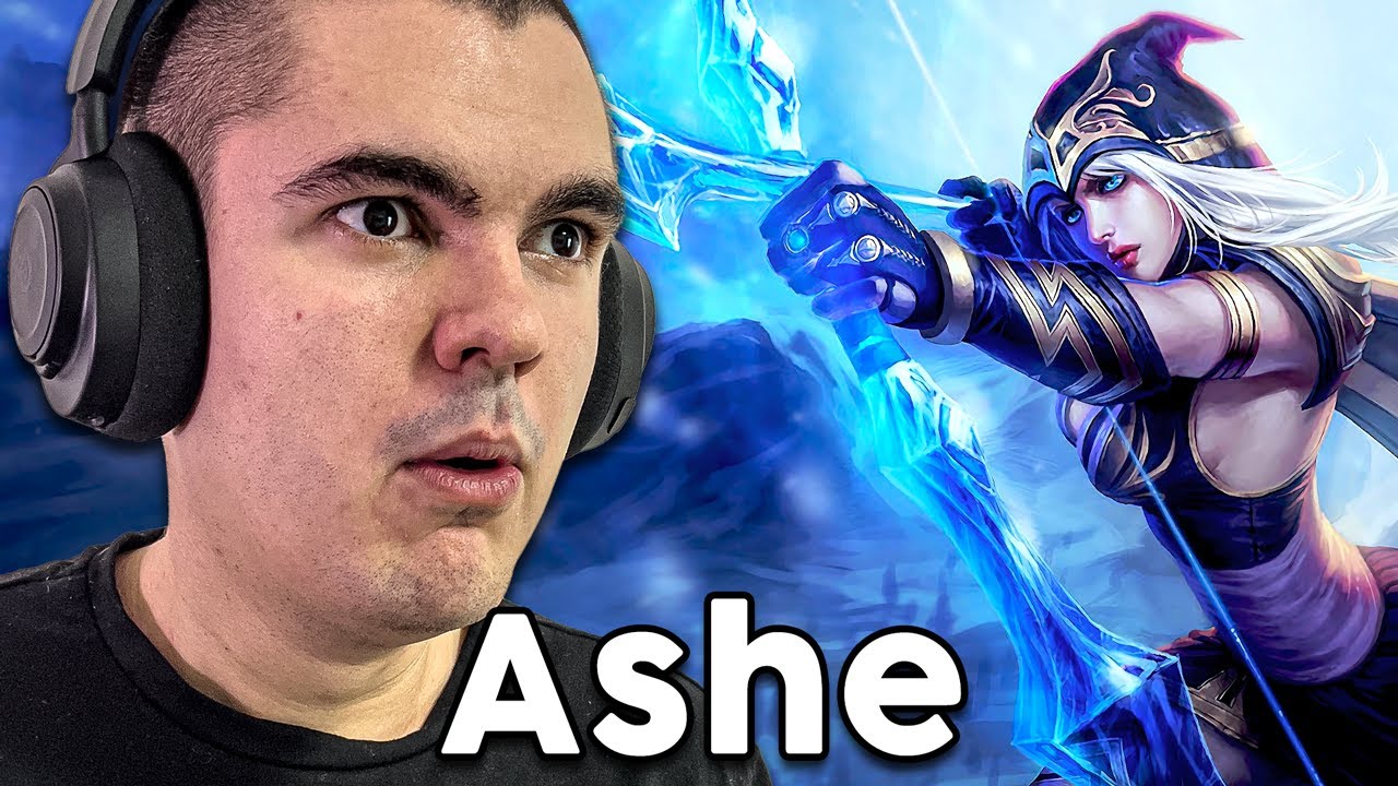 Ashe ADC - Český full gameplay - League of Legends #939 - YouTube